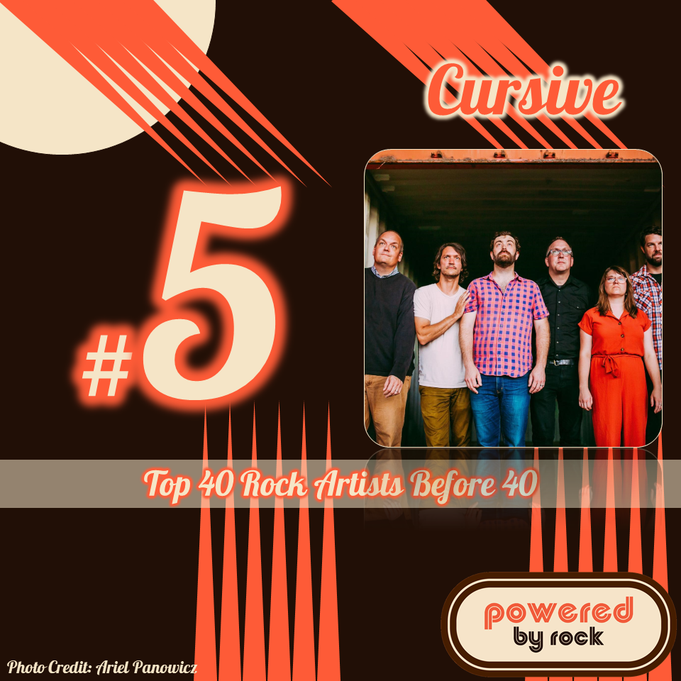 Top 40 Before 40 Rock Artists - #5 - Cursive – Powered By Rock