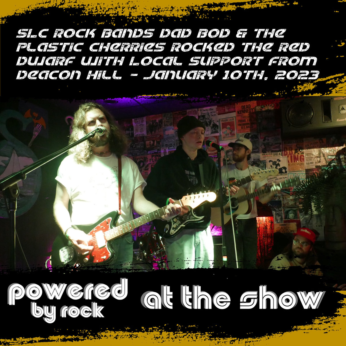 SLC Rock Bands Dad Bod & The Plastic Cherries Rocked the Red Dwarf wit ...