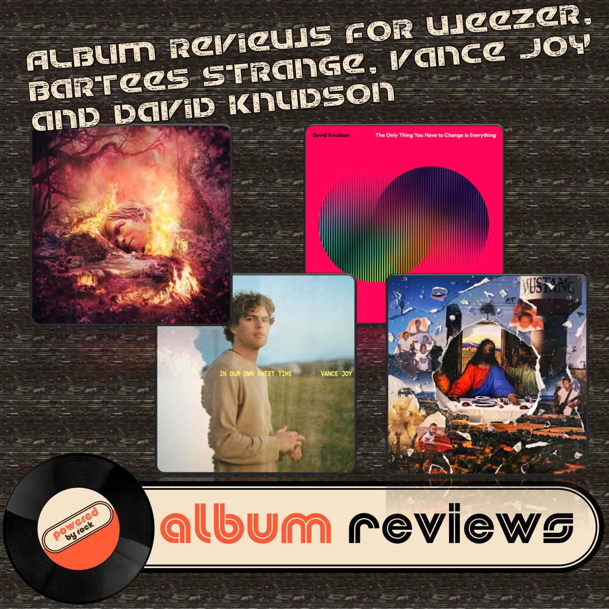 Album Reviews for Weezer, Bartees Strange, Vance Joy and David Knudson ...