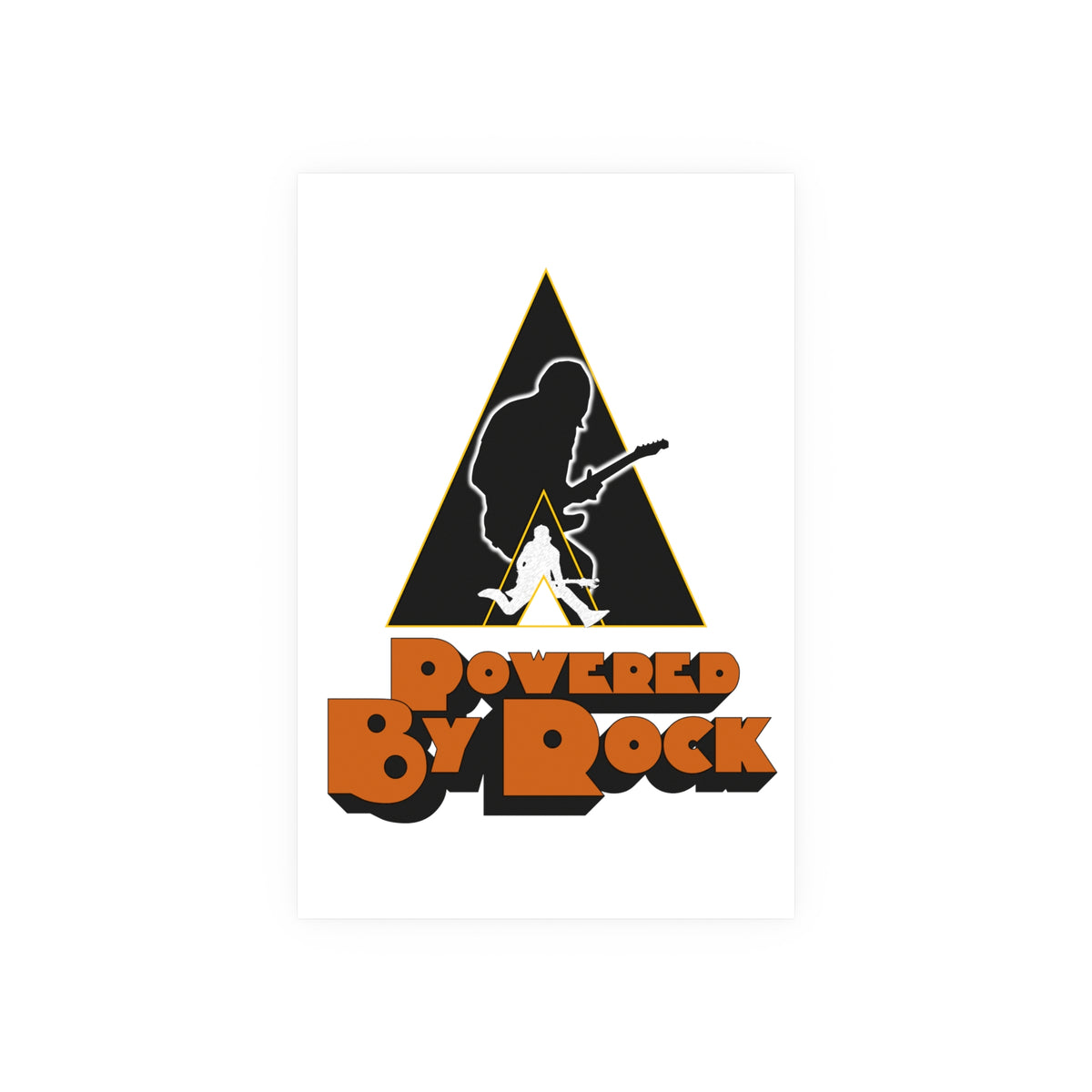 Powered By Rock - Just Like Clockwork Poster